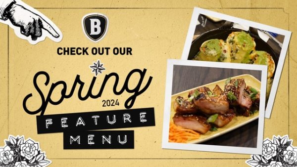 Check out our Spring Feature Menu! – The Banquet